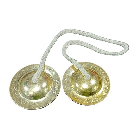 Anij Kraft (3") Manjeera For Pooja-Kirtan-Worship- kartal instrument ...