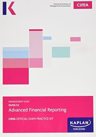 CIMA F2 Advanced Financial Reporting - Exam Practice Kit: Management level paper F2: Amazon.co ...