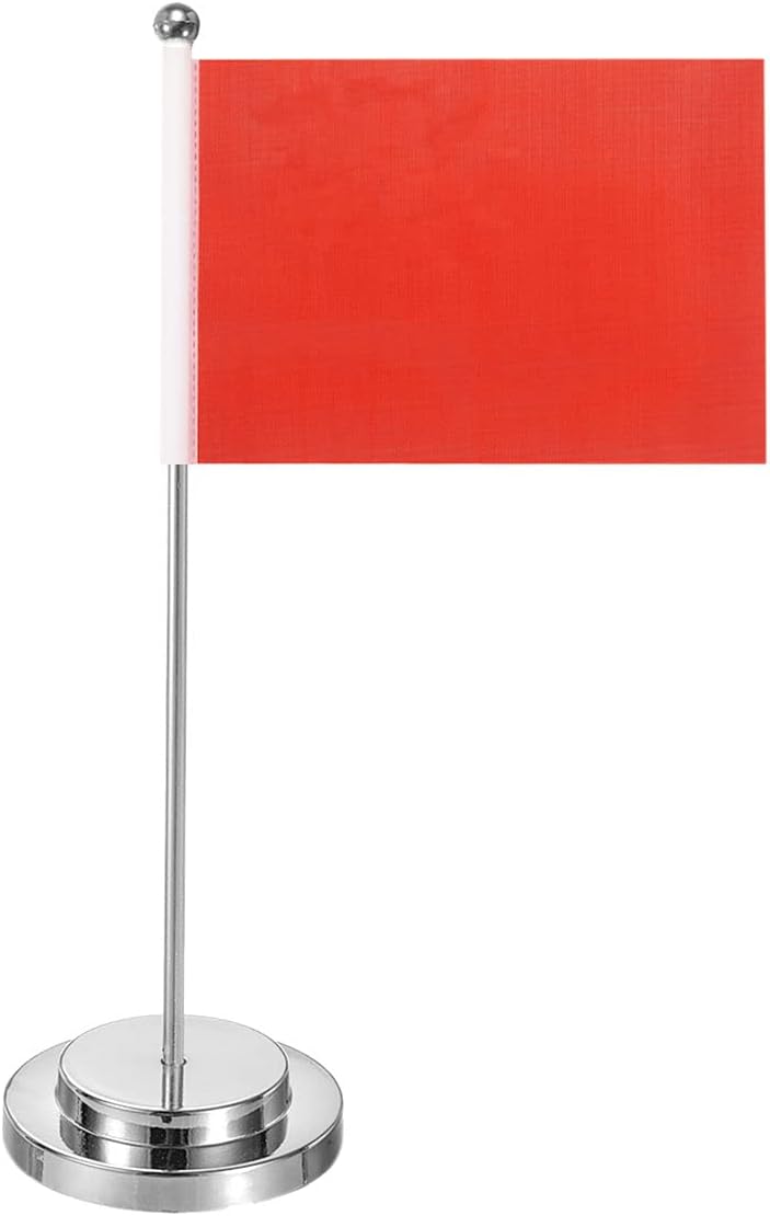 Amazon.com : PATIKIL Flag Stands Mini Blank Table Flag Holders Flagpole ...