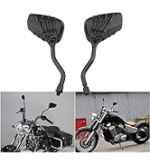 Amazon.com: DREAMIZER Motorcycle Rear View Mirror - 7/8" 10MM Handlebar ...