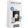 Amazon.com | Shot Flask - Stainless Steel 8 oz Hip Flask, Built-in ...