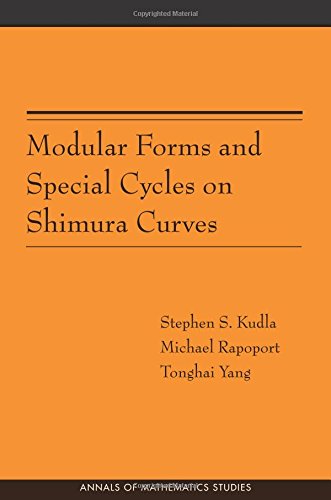 『Modular Forms & Special Cycles on Shimura Curves』｜感想・レビュー - 読書メーター