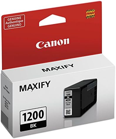 Amazon.com: Canon PGI-1200 Genuine Pigment Black Ink Tank, Compatible ...