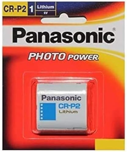 MICROUSB Compatible with Panasonic Lithium 6V Photo Power Battery CR-P2 ...
