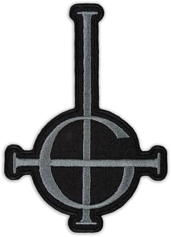 Amazon.com: Ghost Band Grucifix Cross Embroidered Patch - Rock Iron-on ...