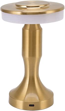 F&Y Portable LED Table Lamp Touch Sensor 3 Color Temperatures ...