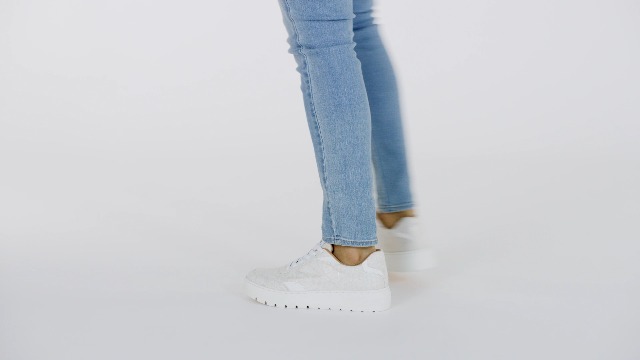 Watch Vionic Women's Abyss Elsa Lace Up Fashion Sneakers- MARSHMALLOW ...