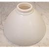 B&P Lamp 8 Inch Diameter I.E.S Style White Opal Glass Reflector Shade ...