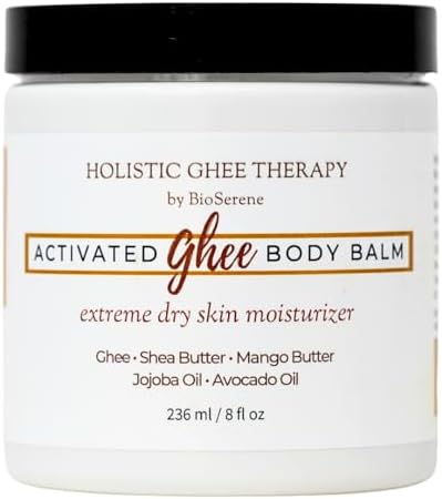 Amazon.com : BioSerene Activated Ghee Body Oil/Balm | Shea Moisturizer ...