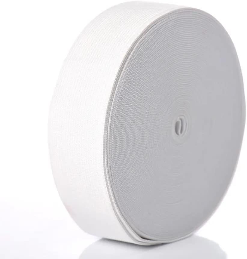 Realm Flat Elastic Band Black & White Sewing Crafts DIY Stretch (1/4 ...