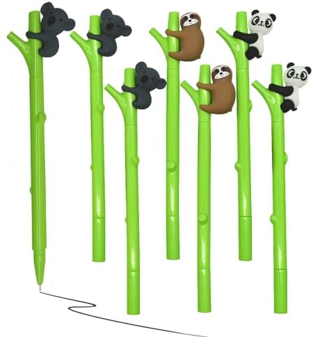 Amazon.com: Lopenle 24 PCS Cute Sloth Pens Novelty Animals Pens Koala ...