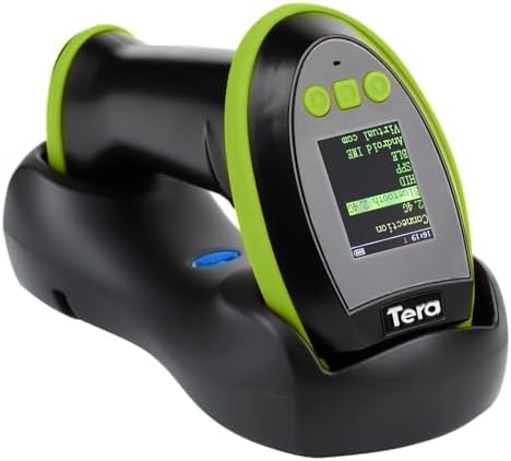 Amazon.com: Tera Barcode Scanner with Digital Setting Screen & Keypad ...