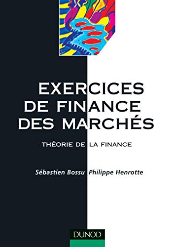 Amazon.fr - Exercices de finance des marchés : Théorie de la finance ...
