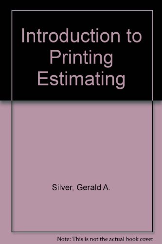 『Introduction to Printing Estimating』｜感想・レビュー - 読書メーター