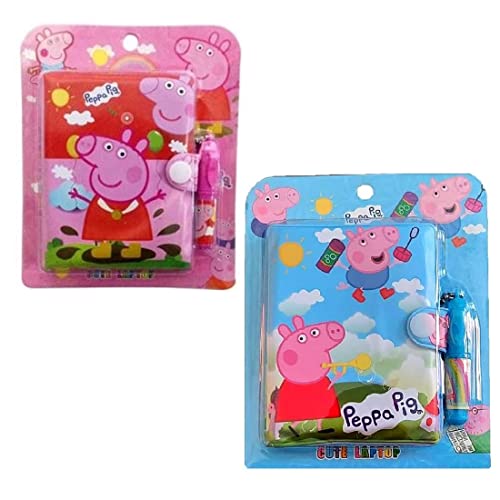 DB DEEP BROTHERS Pink Pig Mini Pocket Diary with Pen Set for Kids ...