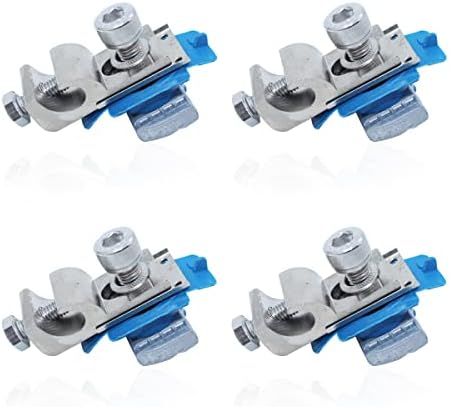 Amazon.com: EVARSOL 4Sets Solar Panel Photovoltaic Bolt-On Coupling ...