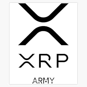 Amazon.com - The XRP Army Cap Sticker Bumper Sticker Vinyl Decal 5"