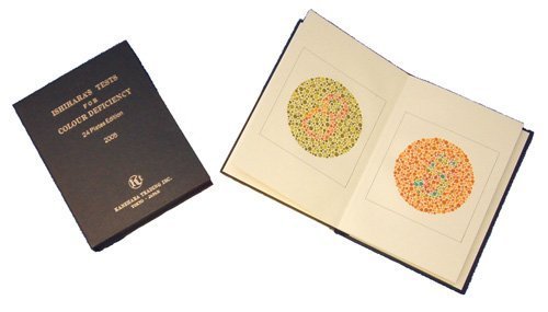 Ishihara Test Chart Books, for Color Deficiency by Ishihara for ...