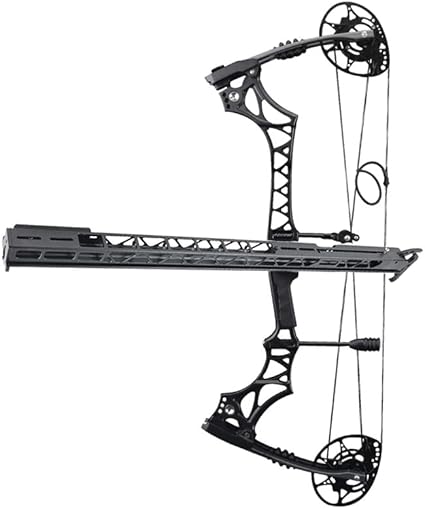 Amazon.com : Aolvlulr 30-70lbs Adjustable M128 Composite Pulley Bow and ...