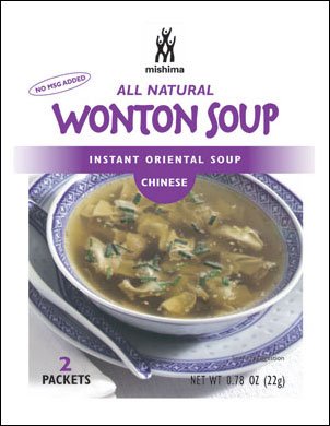 Amazon.com : Mishima - All Natural Wonton Soup - Instant Chinese Style ...