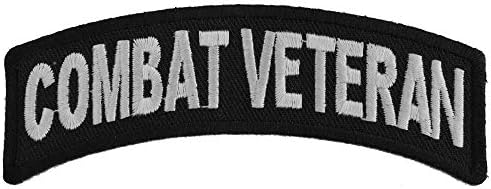 Amazon.com: Combat Veteran Patch, Military Vet Patches (P3365) : Arts ...