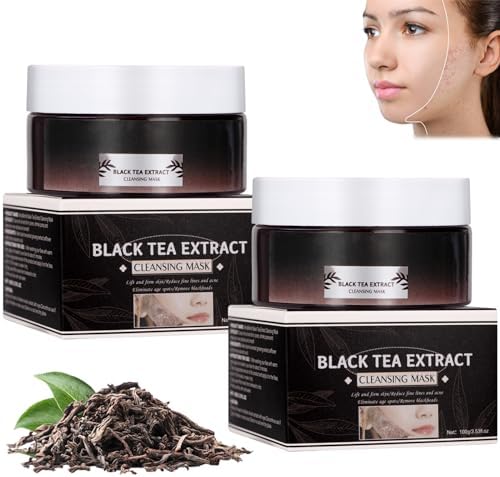 Amazon.com : DRTRU Black Tea Mask,Soly Black Tea Face Peeling Mask ...