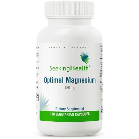 Amazon.com: Seeking Health Optimal Magnesium, 150 mg Pure Chelated ...