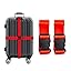 tarix Valiz Bavul Emniyet Kemeri 2 Adet (Kırmızı) : Amazon.com.tr: Moda
