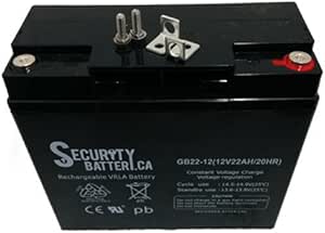 Security Brand Or Similar Replacement for Ritar RT12200 12V 20Ah ...