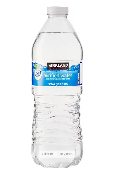 Kirkland Signature Purified Drinking Water, 16.9 Ounce, 40 Count (2 ...