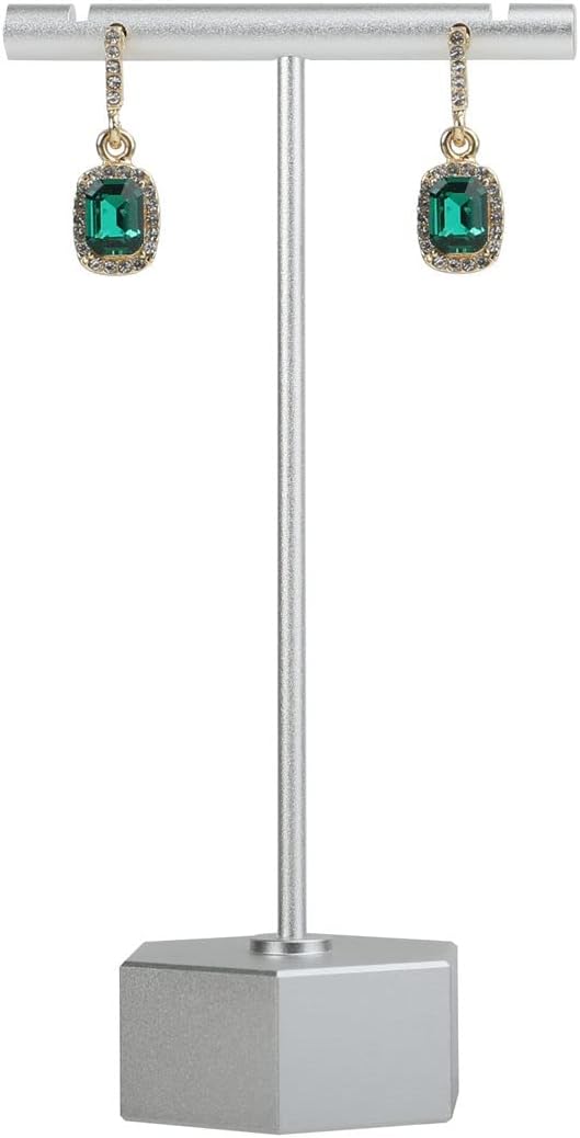 GemeShou Metal Earring T Stand Display for show, Jewelry Holder Retail ...