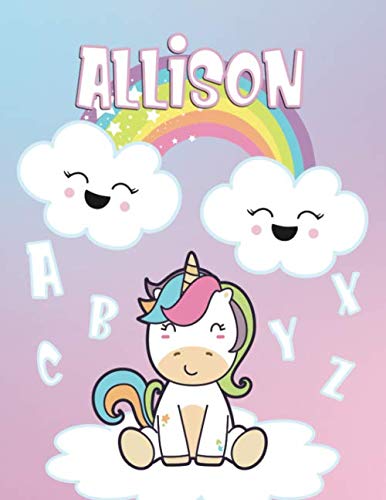 Amazon.com: Unicorn ABC Tracing and Coloring Book for Preschool ...