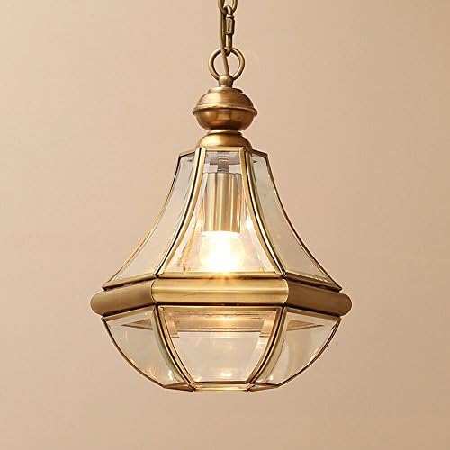 Vintage Glass Pendant Light Fixture for American Style Dressing Room ...