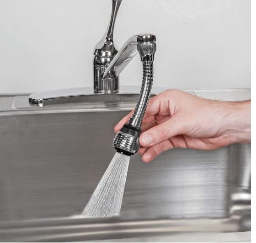 S B 360 Degree Rotating Water-Saving Sprinkler and Faucet, Flexible ...