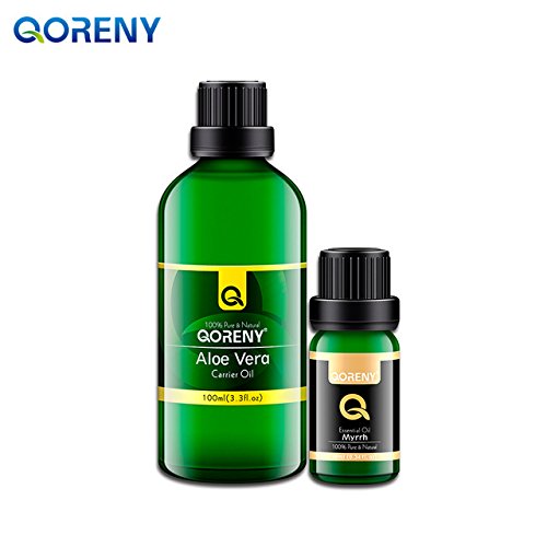 Buy Aloe Vera Oil 100ML + myrrh essential oil 10ML Online at Low Prices ...