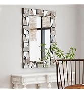 Amazon.com: Chende Large Living Room Mirror for Decor, 44'' x 24 ...