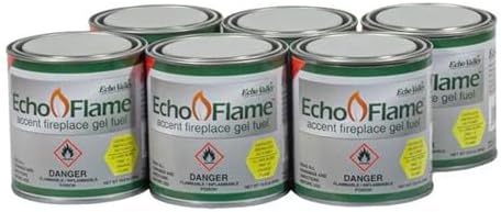 Amazon.com: Real Flame Gel Fuel Cans - 12-Pack - Gelled Isopropyl ...