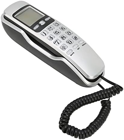 Amazon.com : Landline Wall Phones, LCD Display Caller ID Corded Wall ...