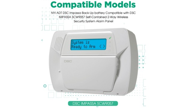 Watch NYI DSC IMPASSA SCW9057 Alarm System Backup Battery on Amazon Live