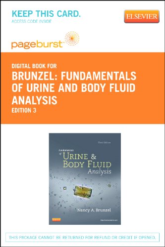 Fundamentals of Urine & Body Fluid Analysis : Brunzel, Nancy A.: Amazon ...
