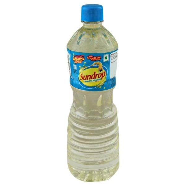 Sundrop Superlite Advanced Oil PET Bottle,1 L : Amazon.in: Grocery ...