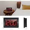 Amazon.com: Timegyro LED Digital Wall Clock Battery Operated - Large ...
