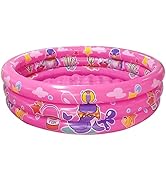 Amazon.com: 3 Rings Kiddie Pool for Toddler, 48”X12”，Kids Swimming Pool ...