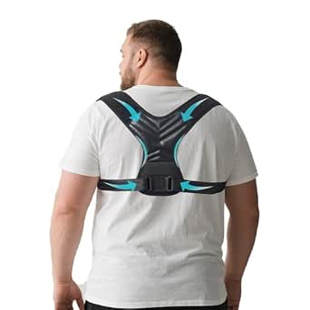 Amazon.com: King Mills Plus Size Back Brace, Back Brace Posture ...
