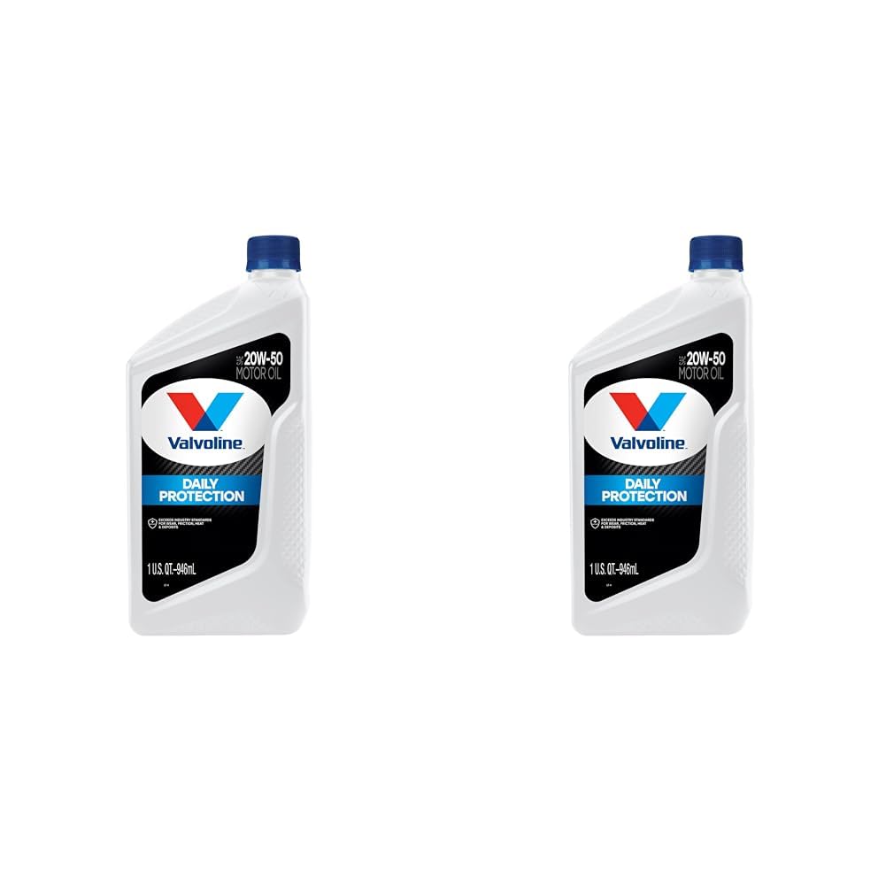 Amazon.com: Valvoline Daily Protection 20W-50 ConventionalMotor Oil 1 ...
