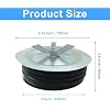 Amazon.com: HARSKIYER 6 Inch Sewer Cleanout Cap, Durable Mechanical ...