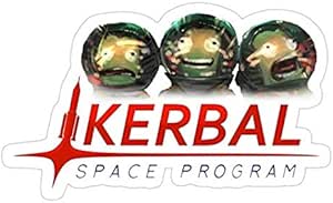 Amazon.com: ksp, Kerbal Space Program Art Decal Sticker - Sticker ...