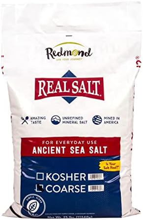 Amazon.com : Redmond Real Sea Salt - Natural Unrefined Gluten Free ...