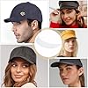 BENECREAT 16Pcs White Brim Hat Brim Stiffeners, Cap Visor Insert 7x3 ...