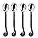 Amazon.com | Gourmet Settings 4-Piece Mini Spoons Set, Treble Clef ...